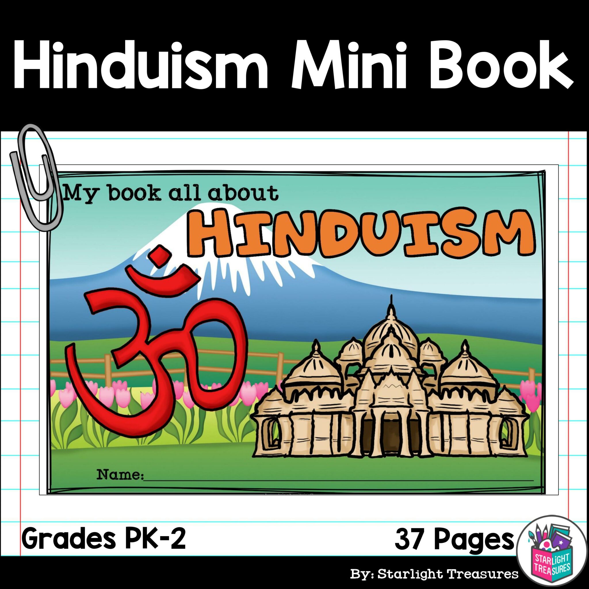 Hinduism Mini Book for Early Readers: World Religions | Made By Teachers
