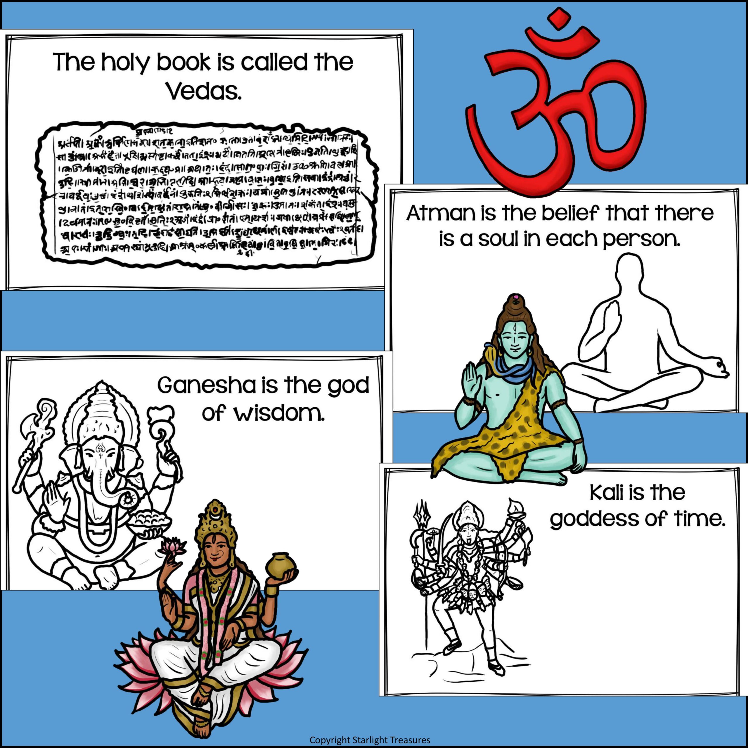 Hinduism Mini Book for Early Readers: World Religions | Made By Teachers