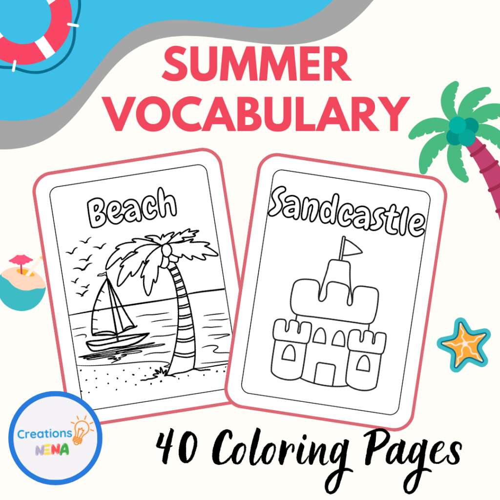Summer Coloring Sheets. | Made By Teachers