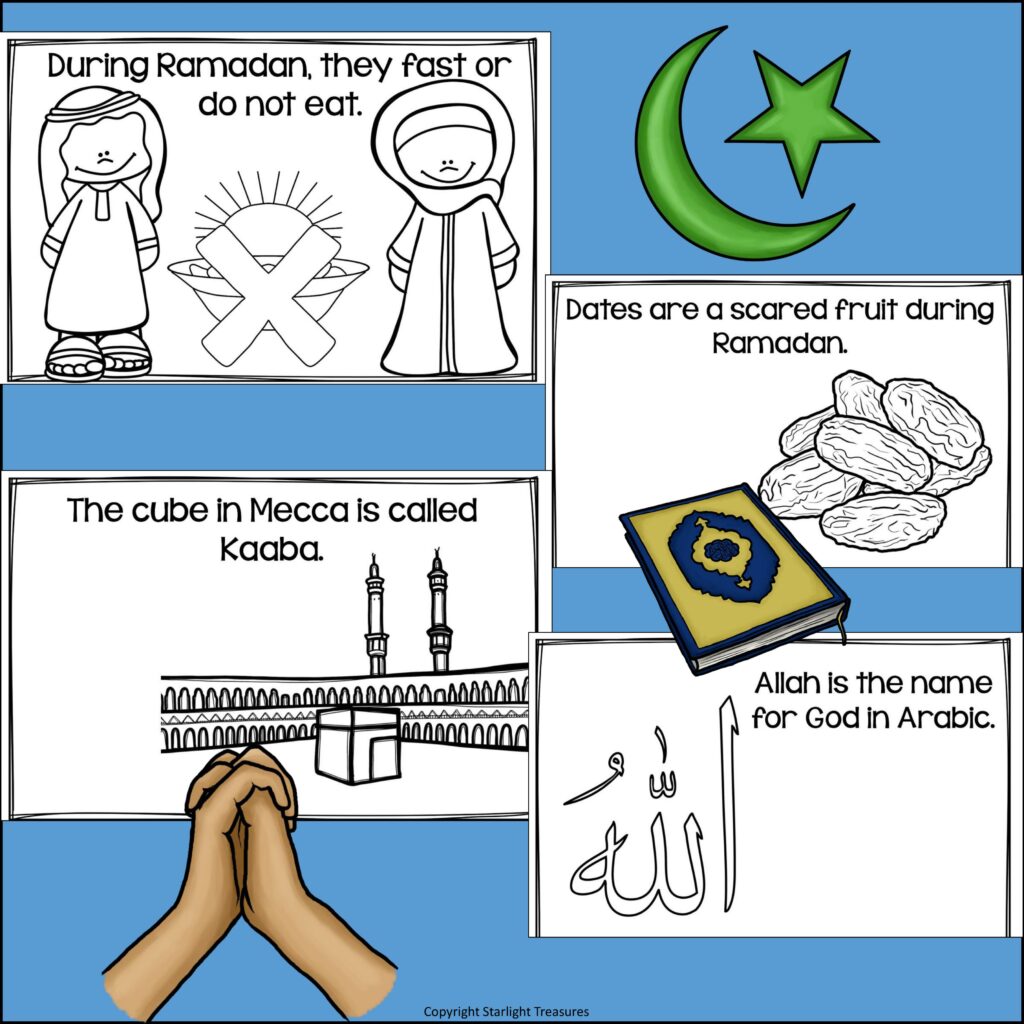 Islam Mini Book for Early Readers: World Religions | Made By Teachers