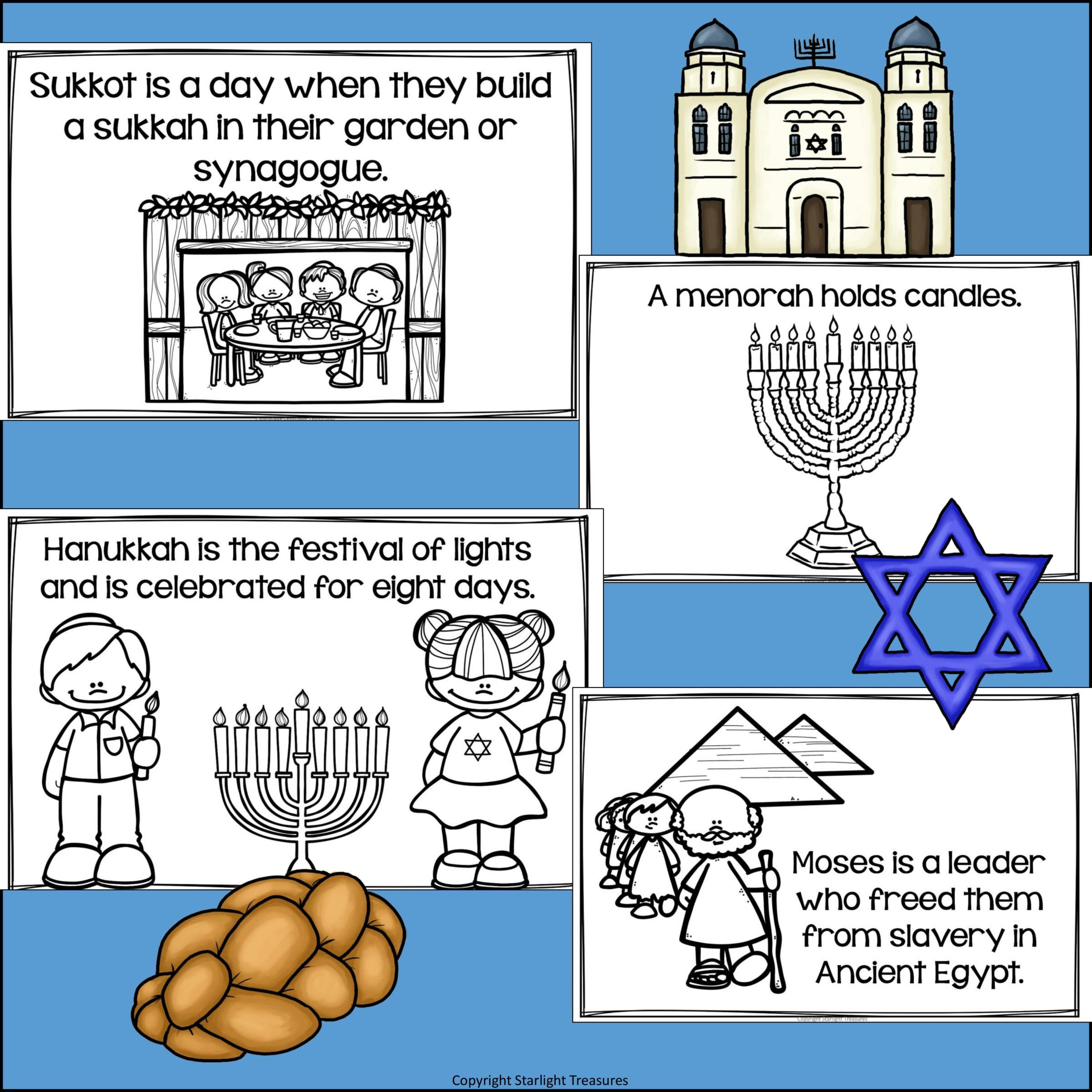 Judaism Mini Book for Early Readers: World Religions | Made By Teachers