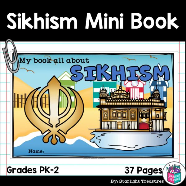 Sikhism Mini Book for Early Readers: World Religions | Made By Teachers