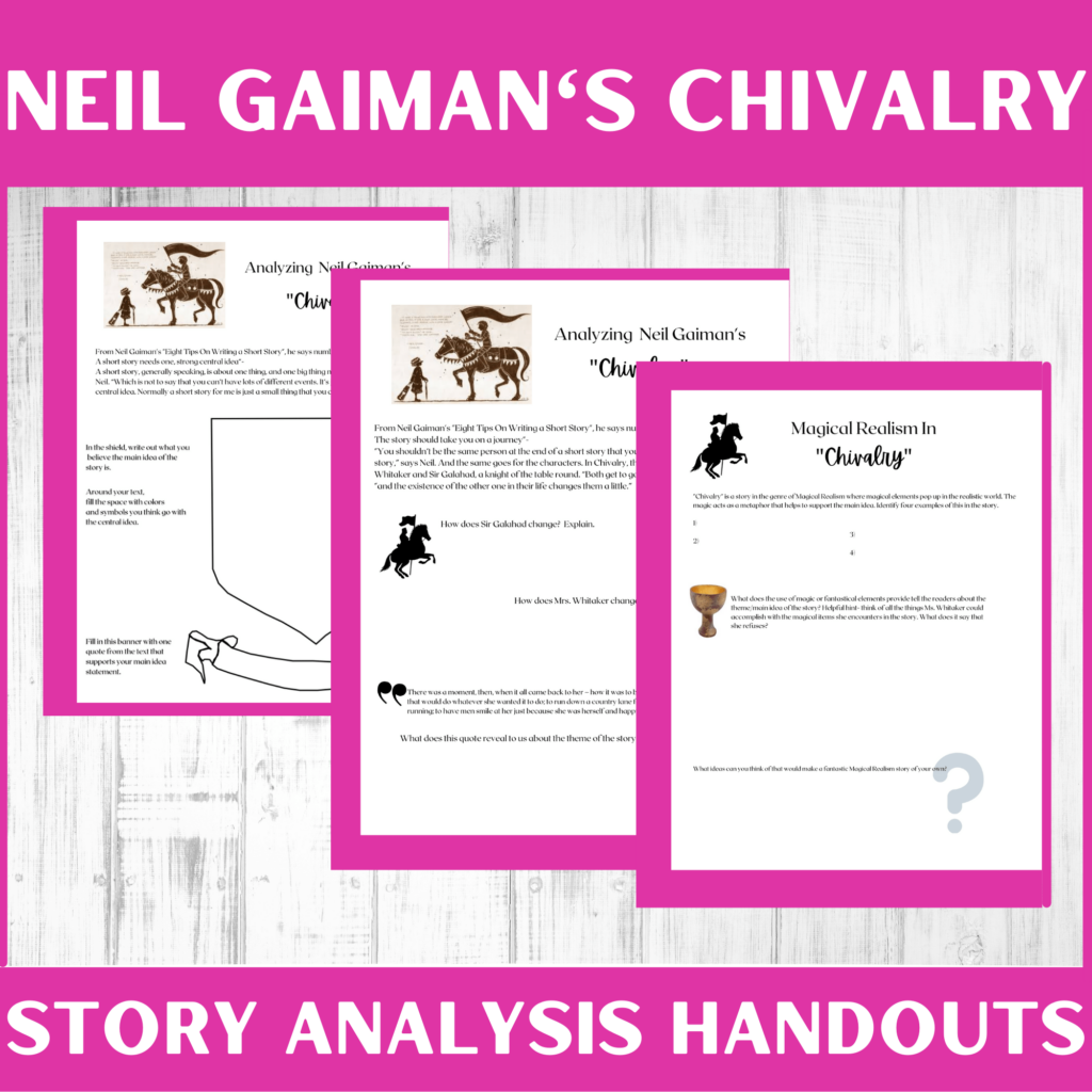 Neil Gaiman's "Chivalry" and Magical Realism Combo | Made By Teachers