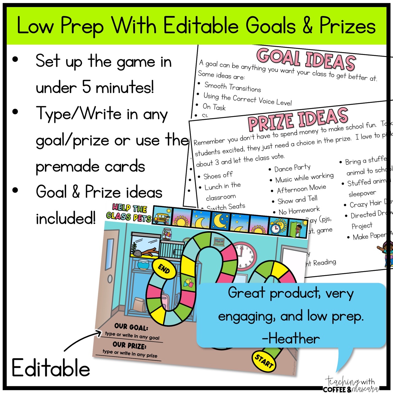 Cooperative Positive Classroom Management Games Help The Class Pets ...