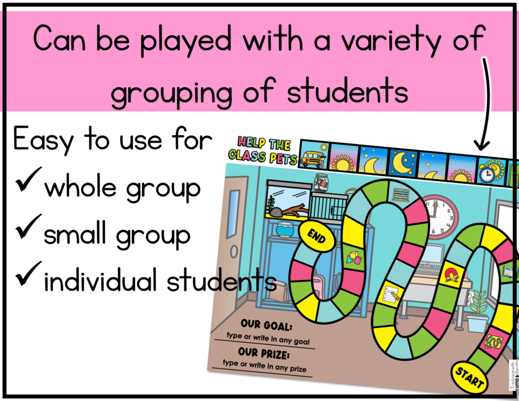 Cooperative Positive Classroom Management Games Help The Class Pets ...