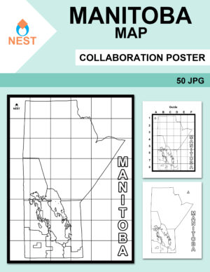 Manitoba Map Collaboration Poster | Made By Teachers