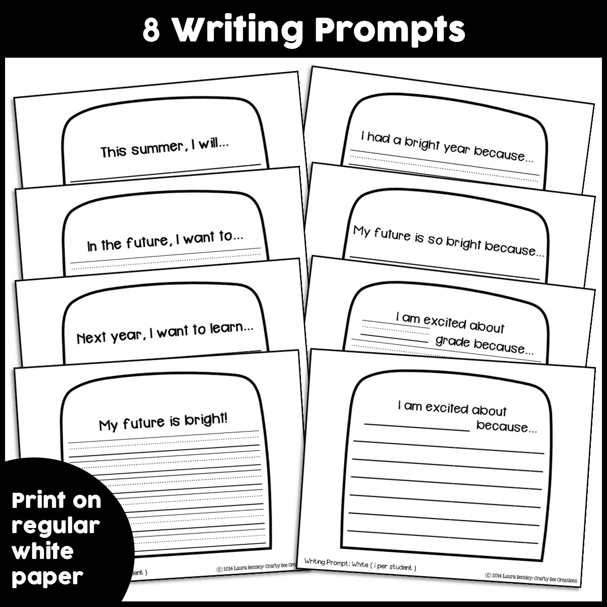 End of the Year Craft | My Future is So Bright Activity | Sunglasses ...