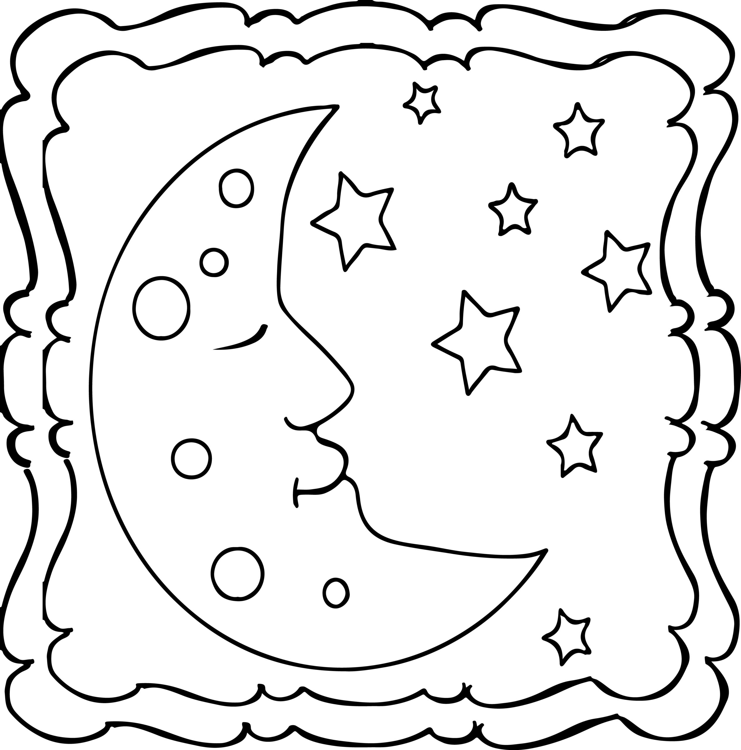 Moon Truck Coloring Book : Easy and Fun Moon Coloring Book for Kids ...