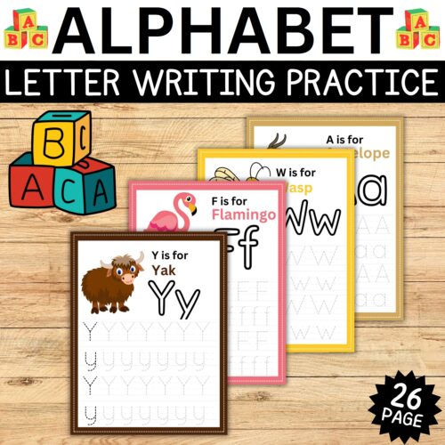 Safari Scribbles: A Jungle Animal Alphabet Tracing Workbook for ...