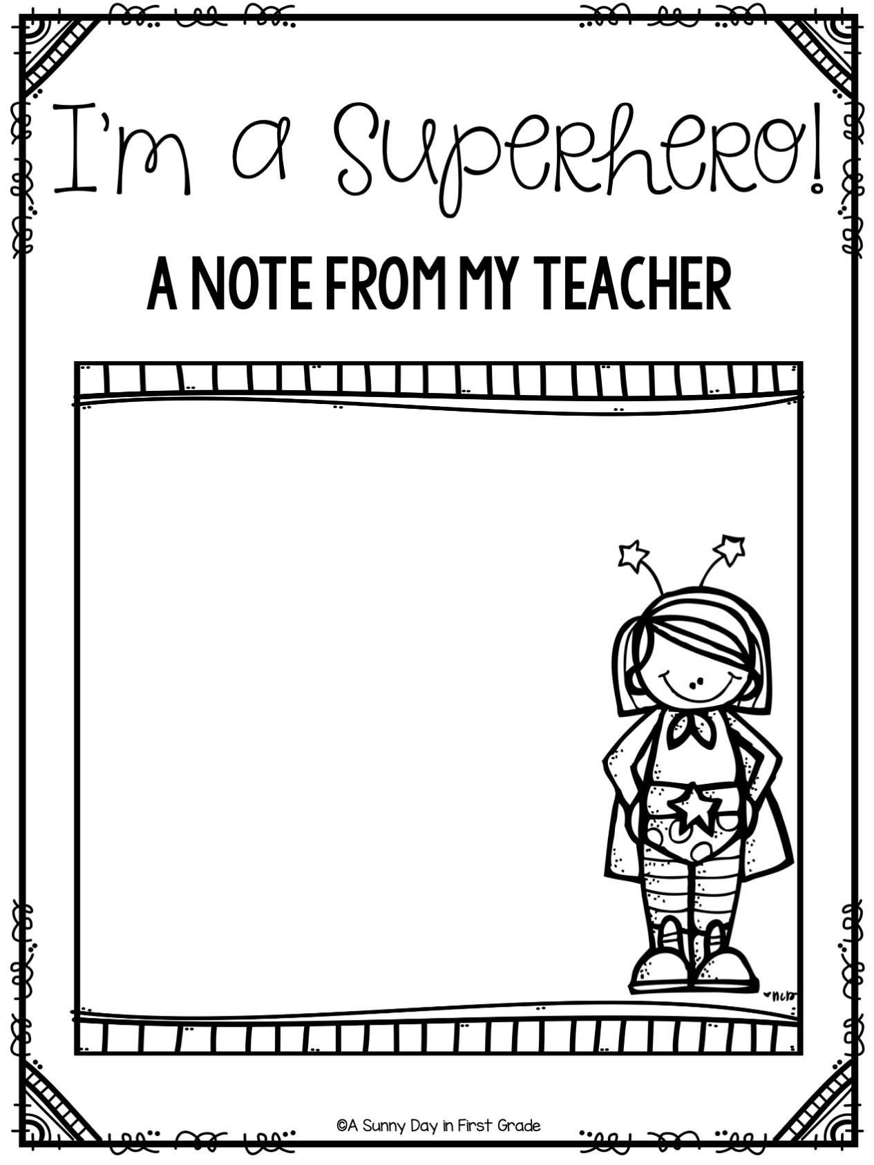 End of Year Memory Book (Superhero Theme) | Made By Teachers