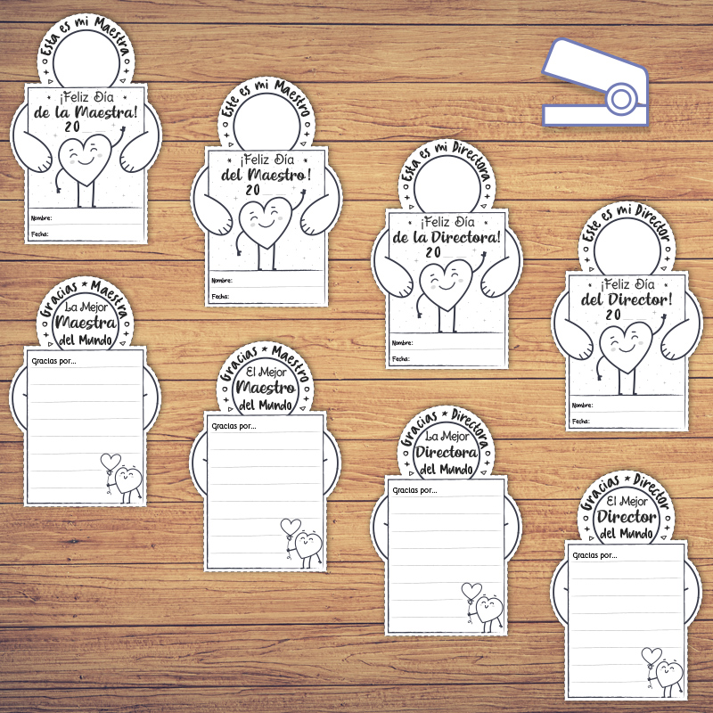 Feliz Día Del Maestro A Director A Manualidad Made By Teachers