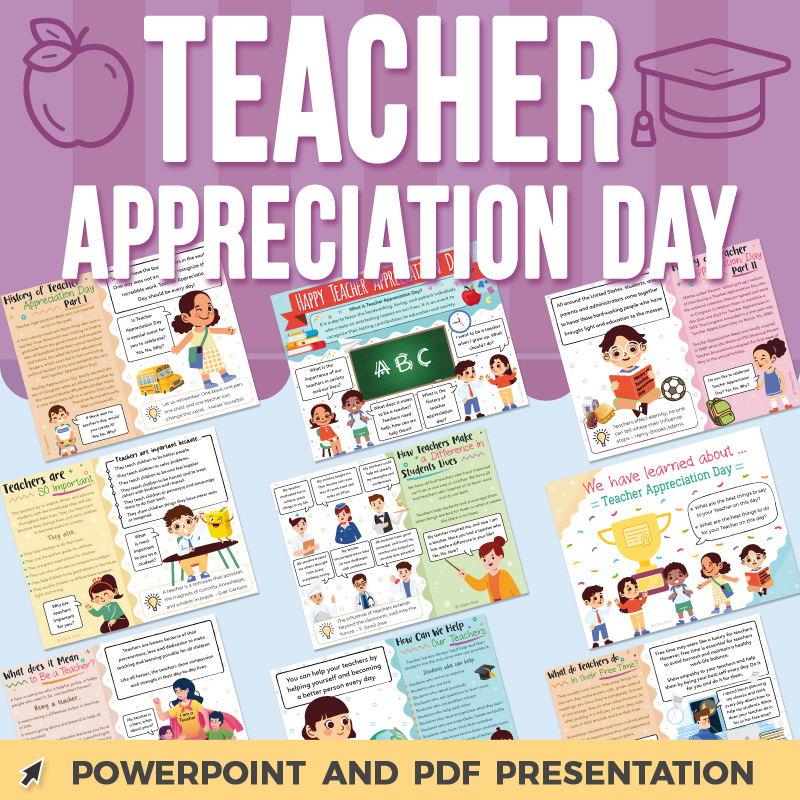 Teacher Appreciation Day PowerPoint Presentation | Made By Teachers
