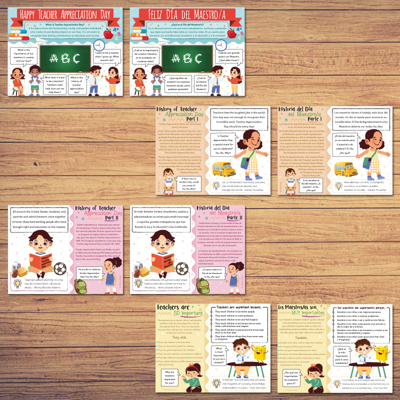 Teacher Appreciation Day PowerPoint Presentation BUNDLE | Made By Teachers