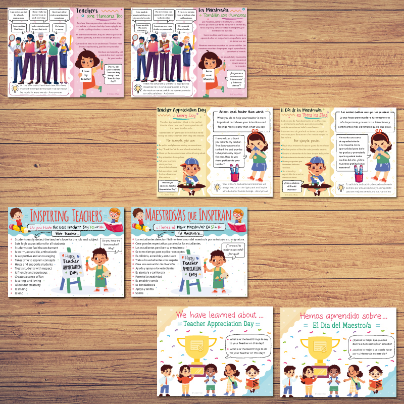 Teacher Appreciation Day PowerPoint Presentation BUNDLE | Made By Teachers