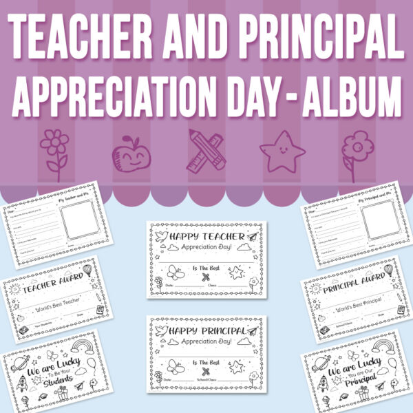 Teacher and Principal Appreciation Day Album | Made By Teachers