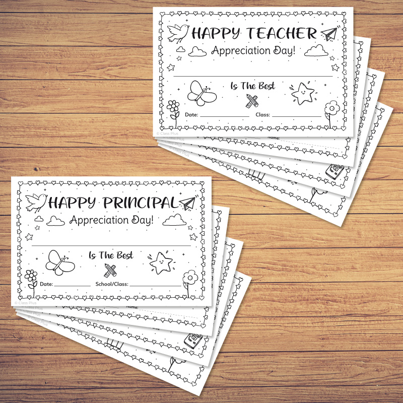 Teacher and Principal Appreciation Day Album | Made By Teachers