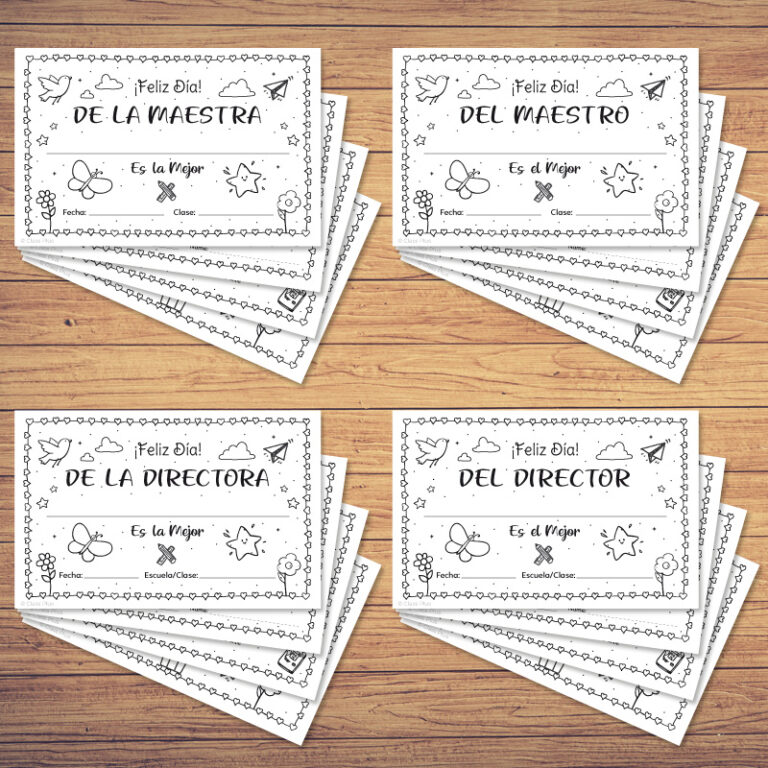 Feliz Día del Maestro/a Director/a Álbum | Made By Teachers