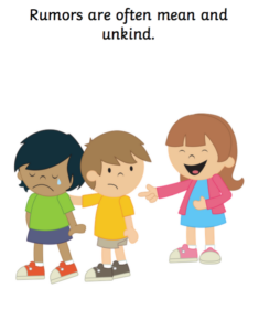 Rumors Social Story | Made By Teachers