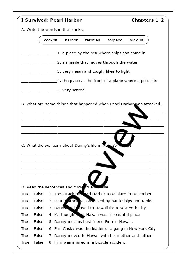 Lauren Tarshis "I Survived the Bombing of Pearl Harbor, 1941 ...