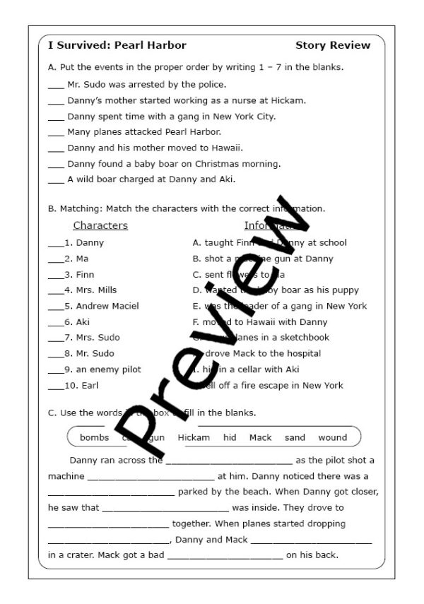 Lauren Tarshis "I Survived the Bombing of Pearl Harbor, 1941 ...