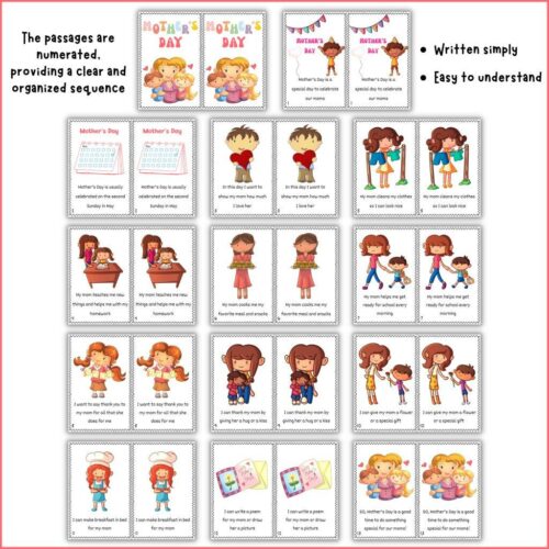 Mother's day Emergent reader - Balanced literacy | Made By Teachers