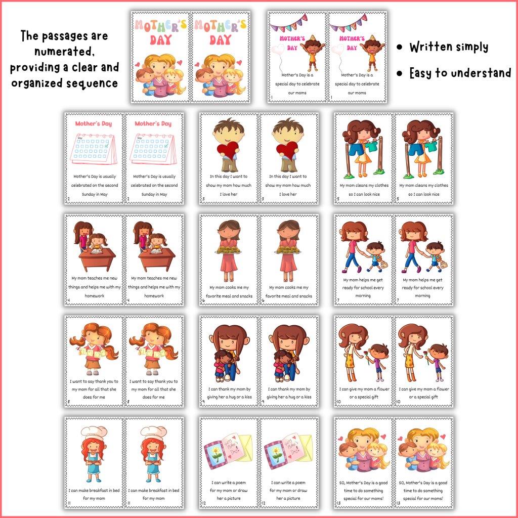 Mother's day Emergent reader - Balanced literacy | Made By Teachers