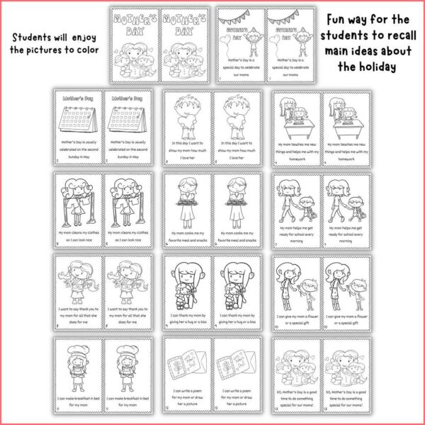 Mother's day Emergent reader - Balanced literacy | Made By Teachers