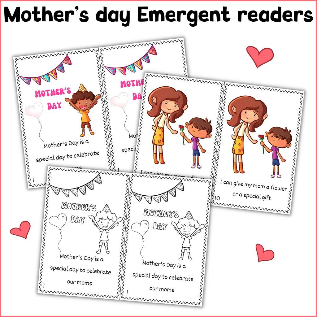 Mother's day Emergent reader - Balanced literacy | Made By Teachers