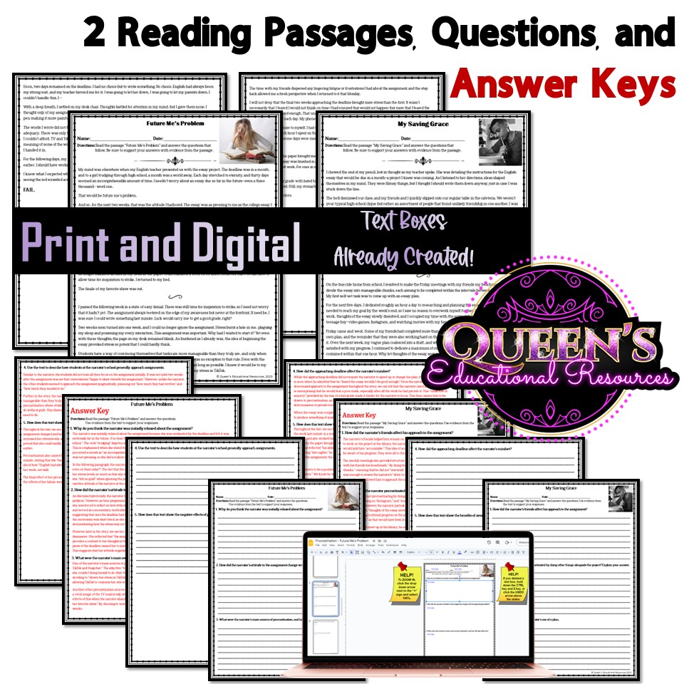 Procrastination Activity Worksheets, Procrastinate, Overcoming ...