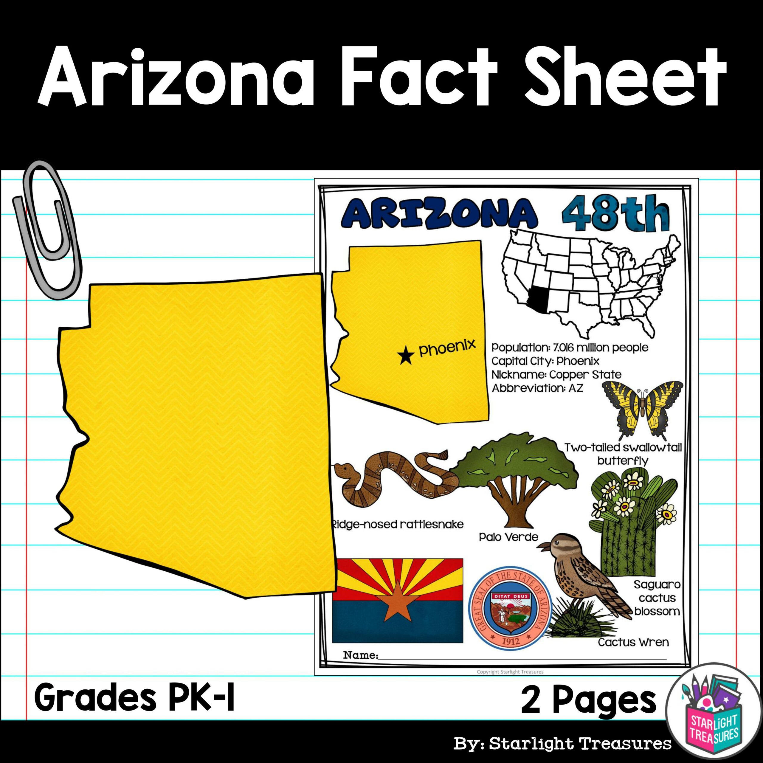 Louisiana Fact Sheet for Early Readers - A State Study | Made By Teachers