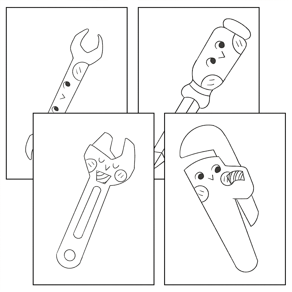 Labor Day Coloring Pages, International Workers' Day Coloring Worksheet ...