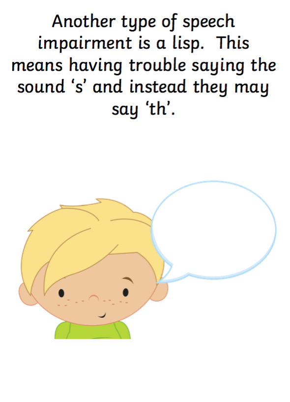 My Friend has a Speech Impairment Social Story | Made By Teachers