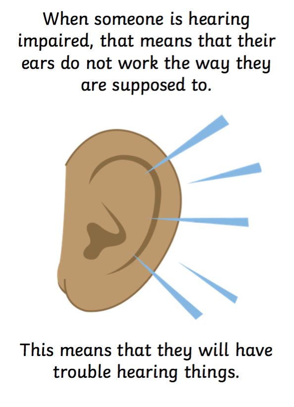 My Friend is Hearing Impaired Social Story | Made By Teachers