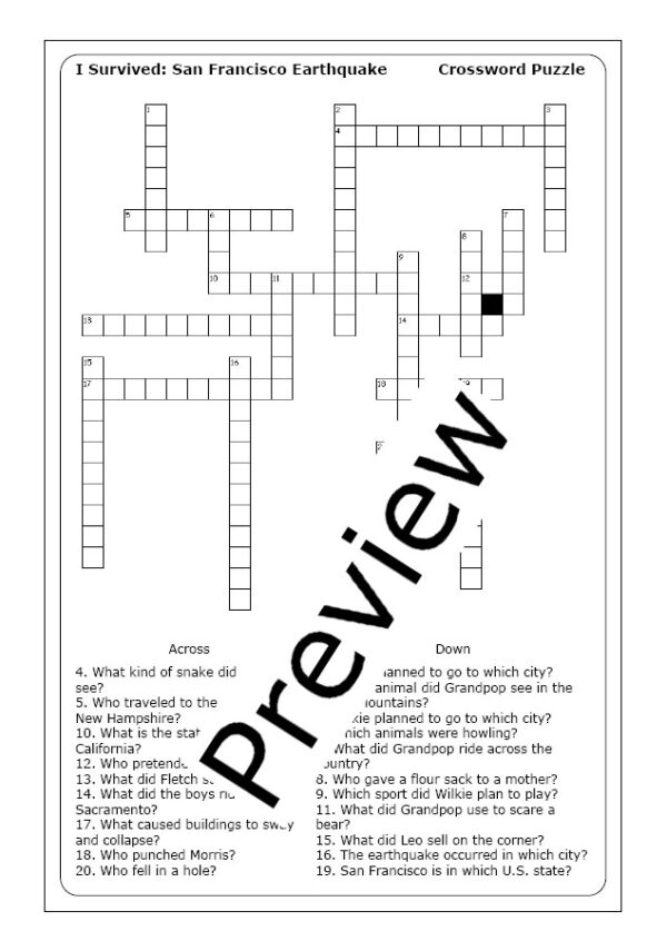 Lauren Tarshis "I Survived the San Francisco Earthquake, 1906 ...