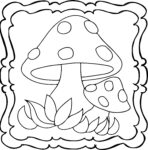 Mushroom Coloring Book : Easy and Fun Mushrooms Coloring Book for Kids ...