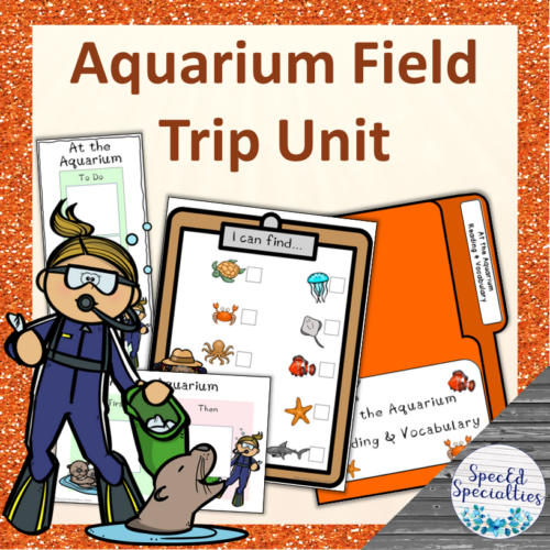 Aquarium Field Trip Unit with Social Narrative and Visuals - Made By ...