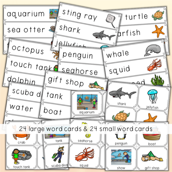 Aquarium Field Trip Unit with Social Narrative and Visuals | Made By ...