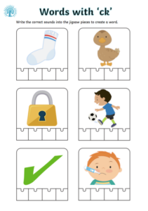 Digraph Jigsaw Writing Frames | Made By Teachers