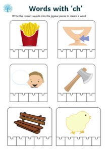 Digraph Jigsaw Writing Frames | Made By Teachers