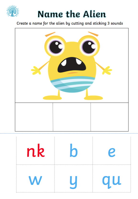 Nonsense Words - Name the Alien with digraphs and trigraphs | Made By ...