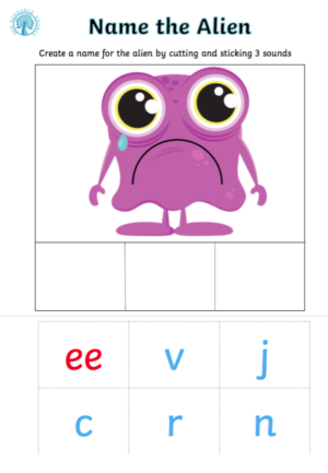 Nonsense Words - Name the Alien with digraphs and trigraphs | Made By ...