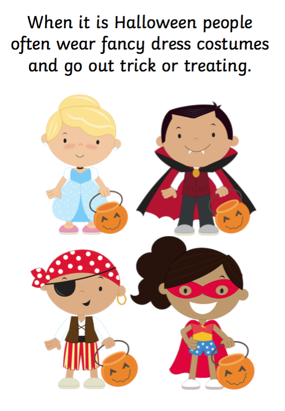 Going Trick or Treating Social Story | Made By Teachers