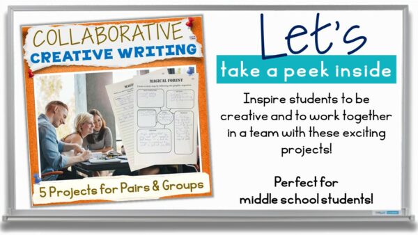 Collaborative Creative Writing Projects Pack, Print and Digital Group ...