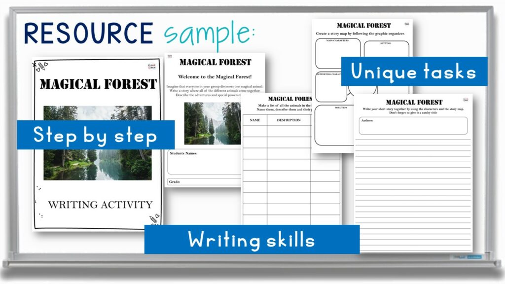 Collaborative Creative Writing Projects Pack, Print and Digital Group ...