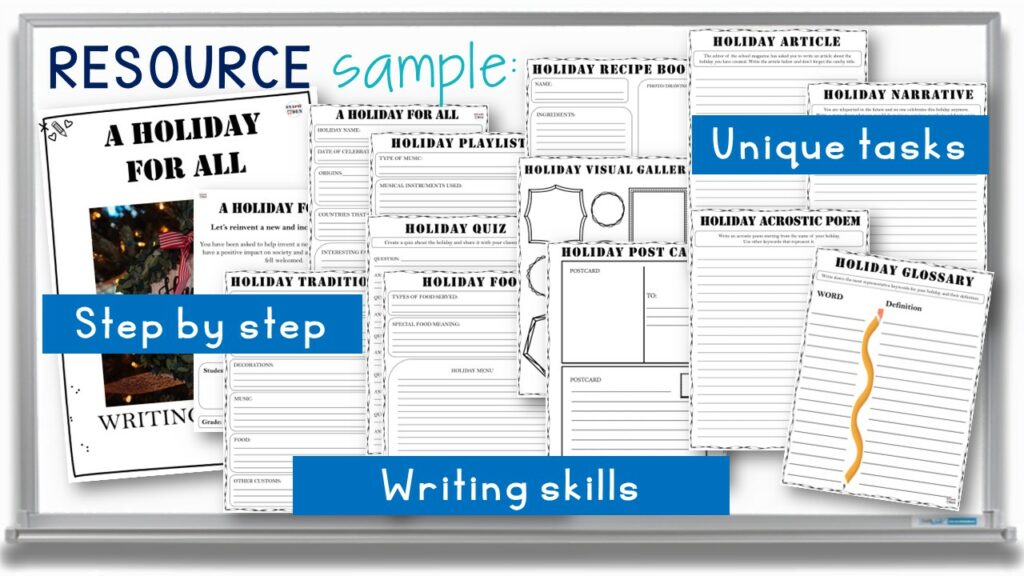 Collaborative Creative Writing Projects Pack, Print and Digital Group ...