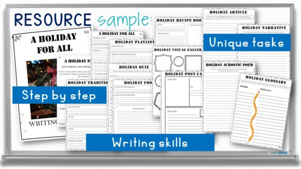 Collaborative Creative Writing Projects Pack, Print and Digital Group ...