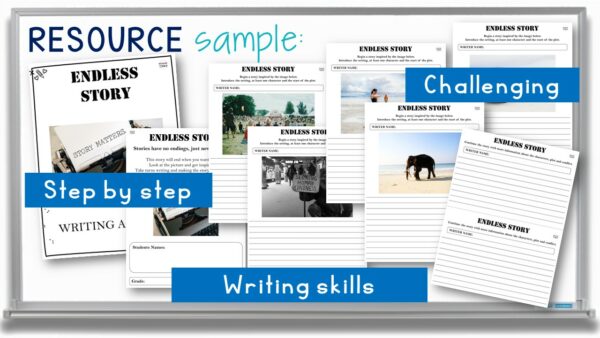 Collaborative Creative Writing Projects Pack, Print and Digital Group ...