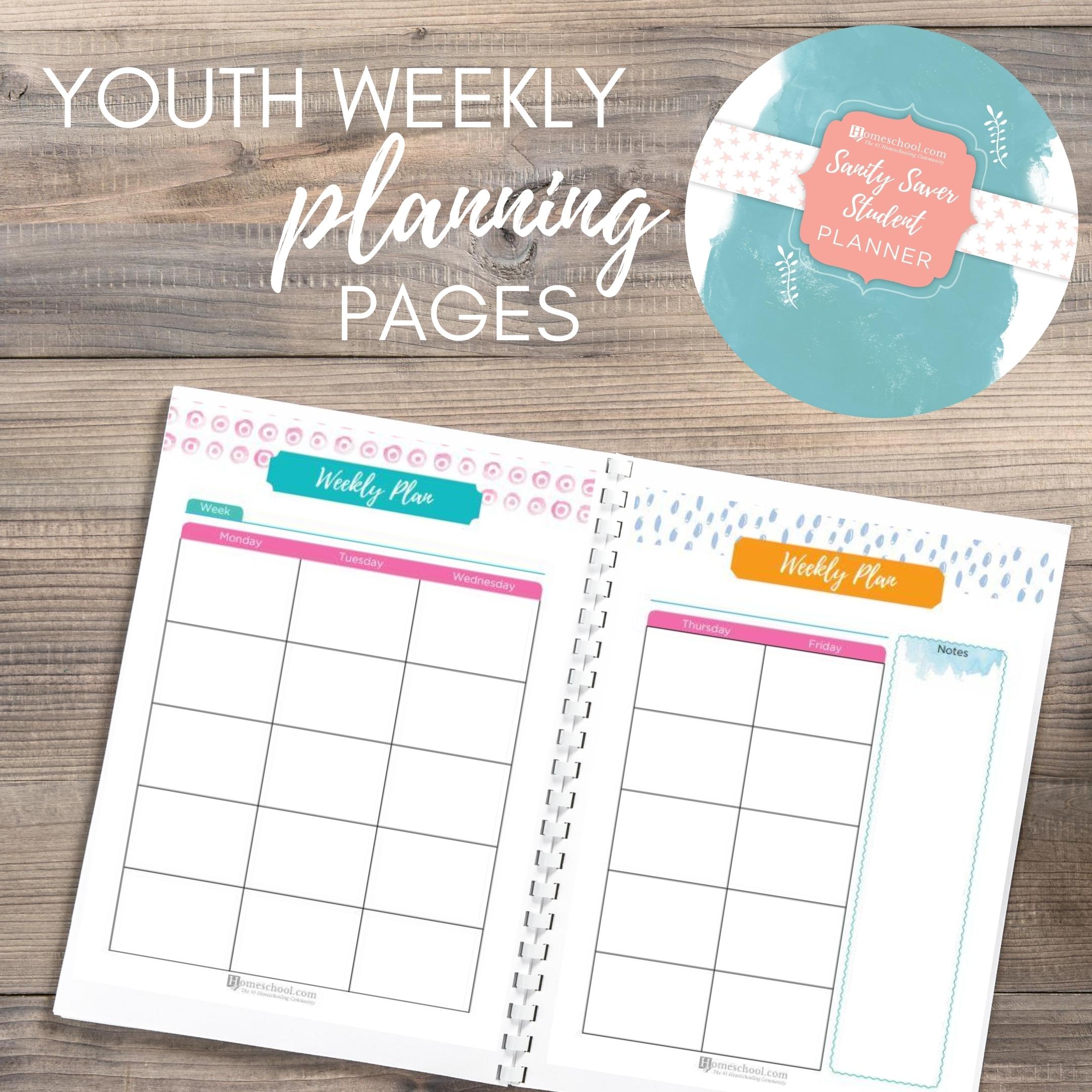 Stay Organized and On Track with Our Homeschool Planner 2023-2024 ...
