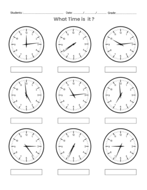 "Teach Your Child to Tell Time with our Time Learning Clock Book | Made ...