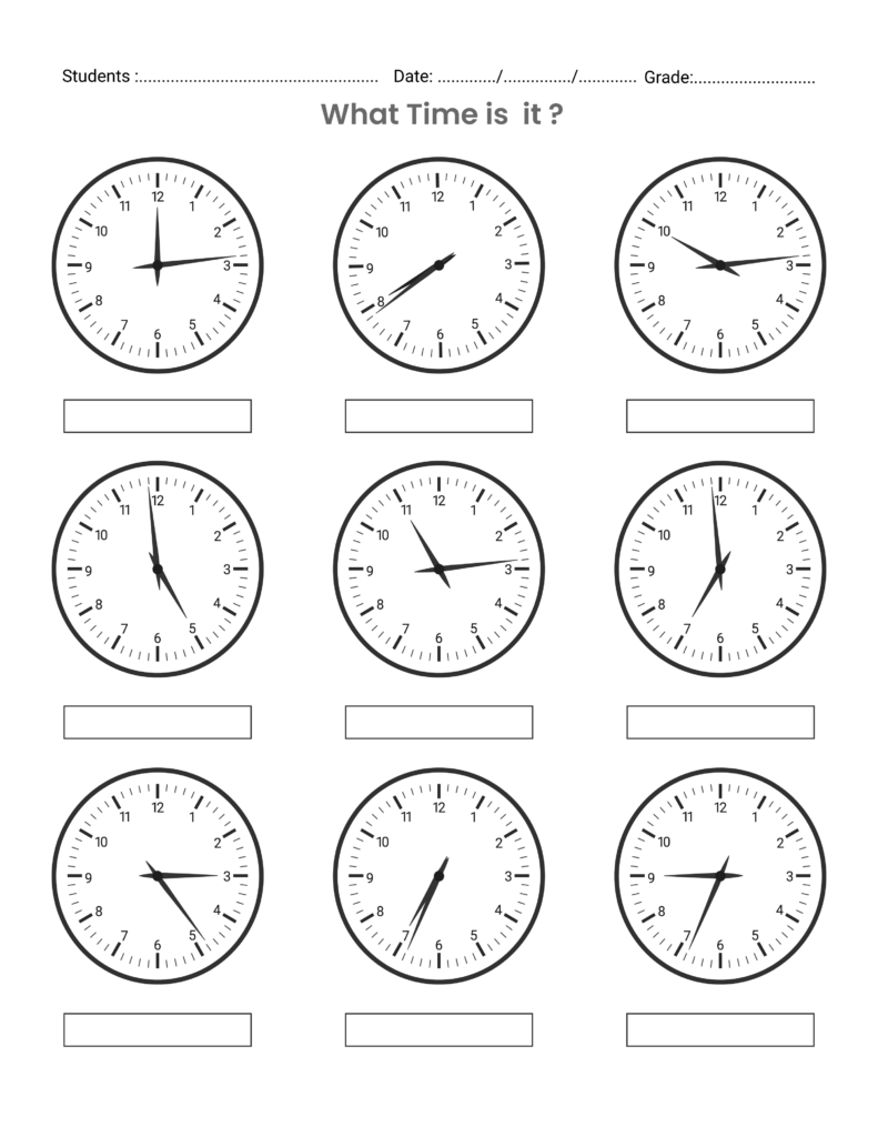 "Teach Your Child to Tell Time with our Time Learning Clock Book | Made ...